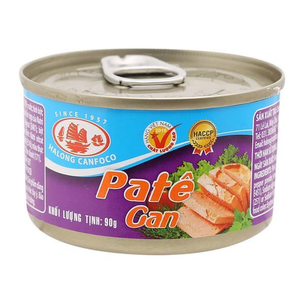 Pate gan HaLong Canfoco hộp 90g