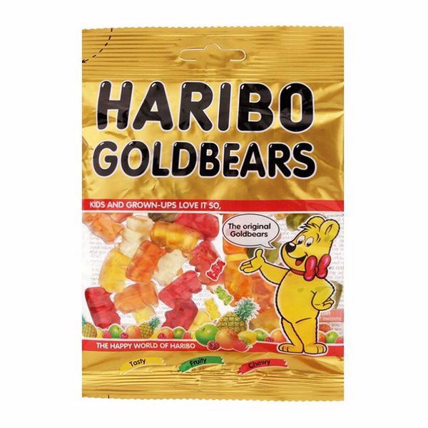 Kẹo dẻo Goldbears Haribo gói 80g