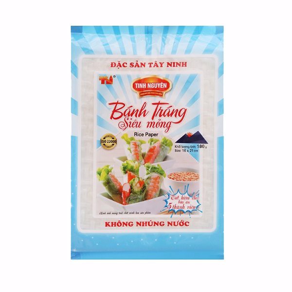 Bánh tráng siêu mỏng Tinh Nguyên 180g