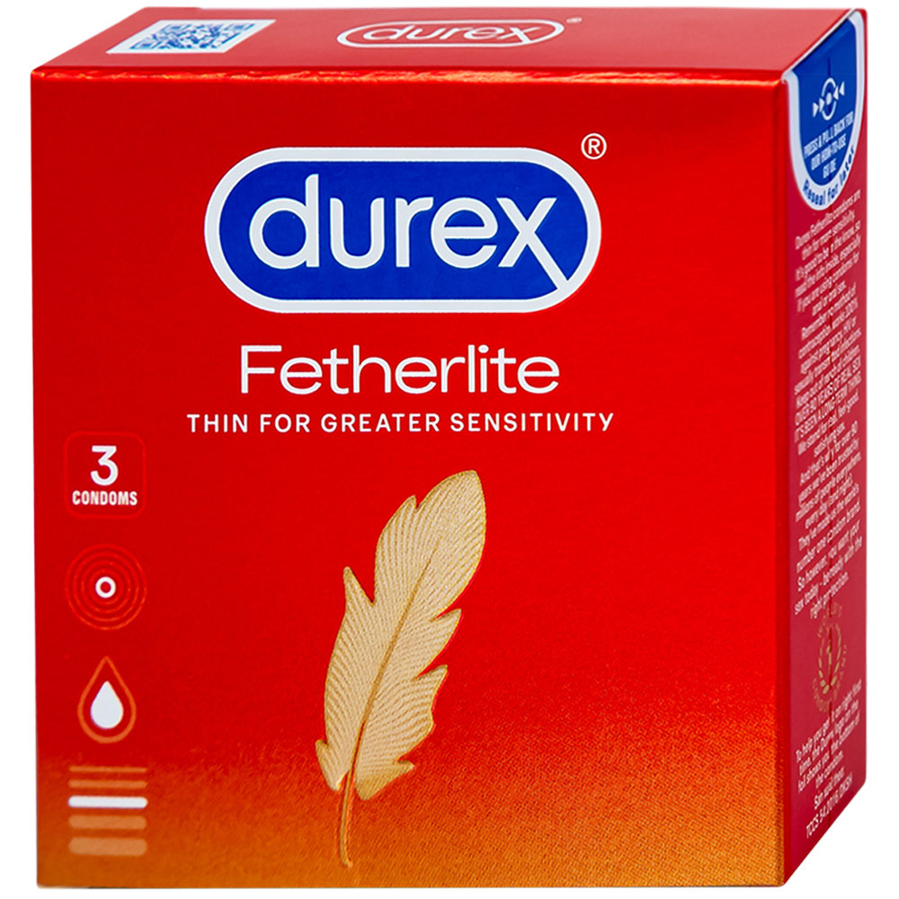 Bao cao su Durex Fetherlite 3s