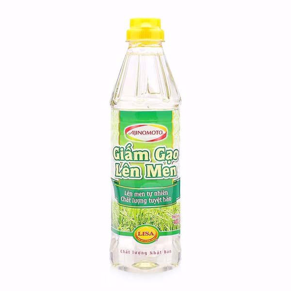 Dấm gạo lên men Lisa chai 400ml