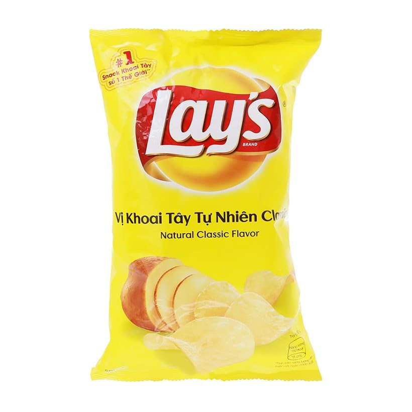 Khoai tây LAY'S vị tự nhiên classic 150g