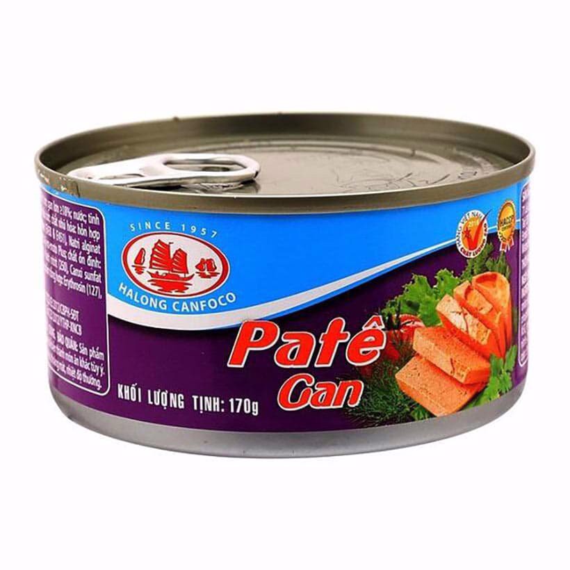 Pate gan hộp Halong Canfoco hộp 170g