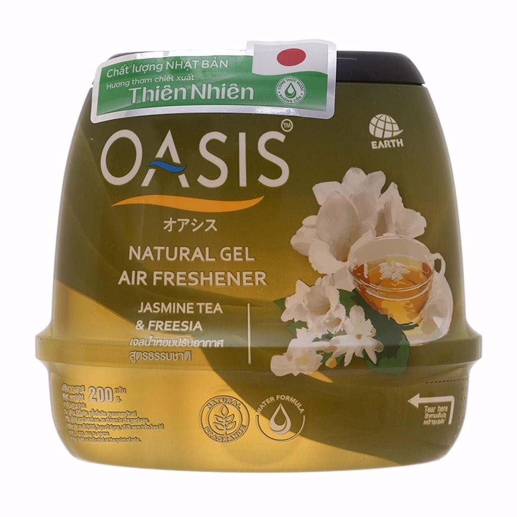 Sáp thơm Oasis natural jasmine 200g