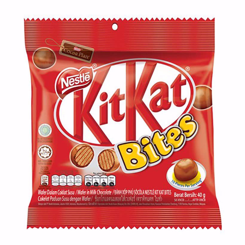 Sô cô la KitKat Nestlé Bites gói 40g