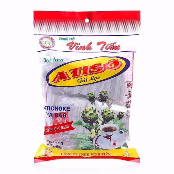Trà hoa Atiso thượng hạng Vĩnh Tiến túi 200g