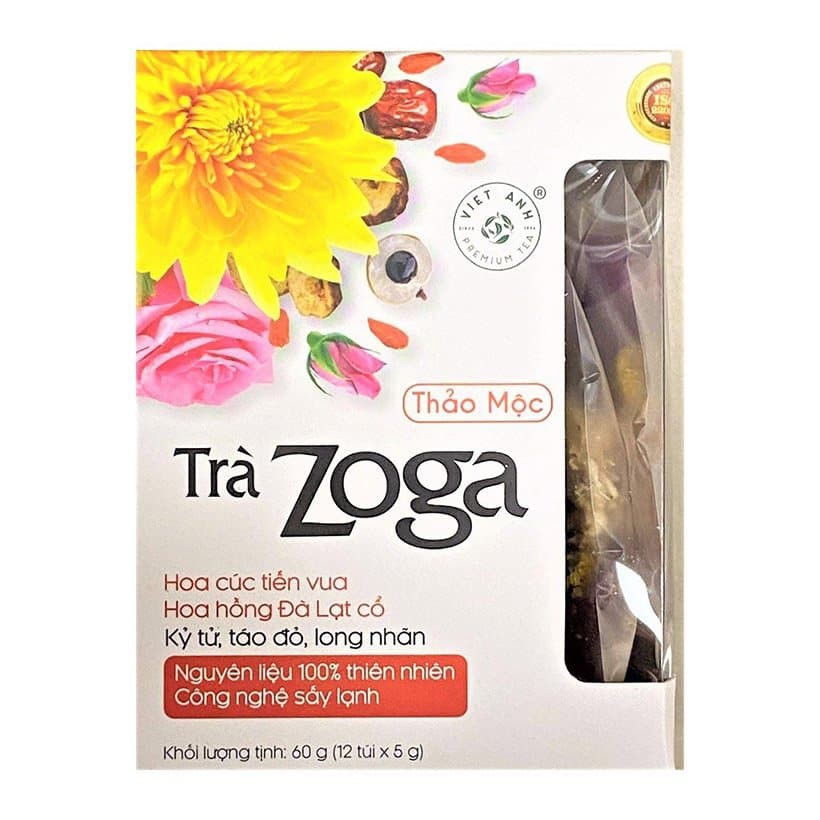 Trà Zoga thảo mộc Việt Anh hộp 60g