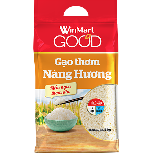 Gạo thơm Nàng Hương WinMart Good 5Kg