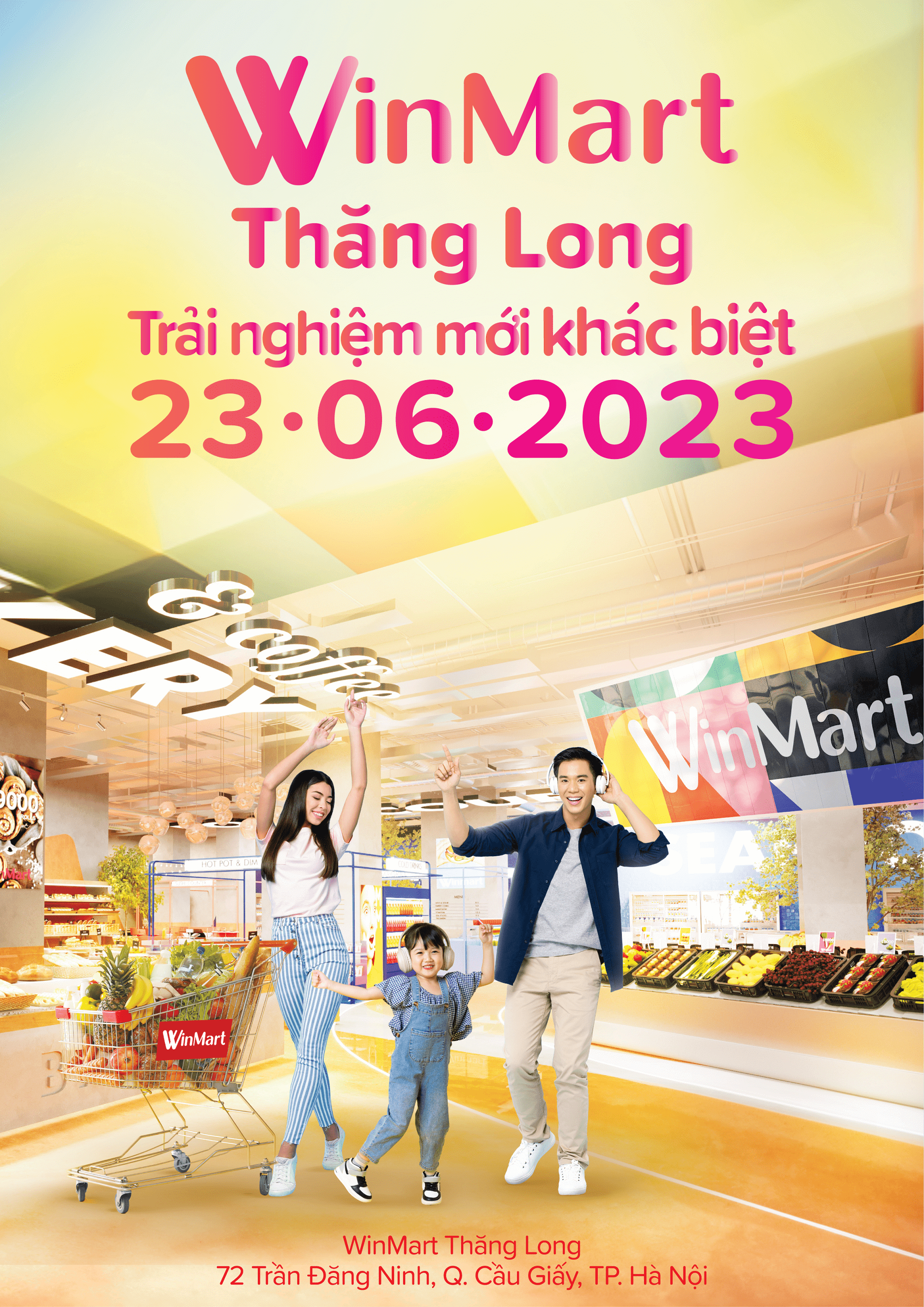 WinMart Thăng Long trải nghiệm mới khác biệt