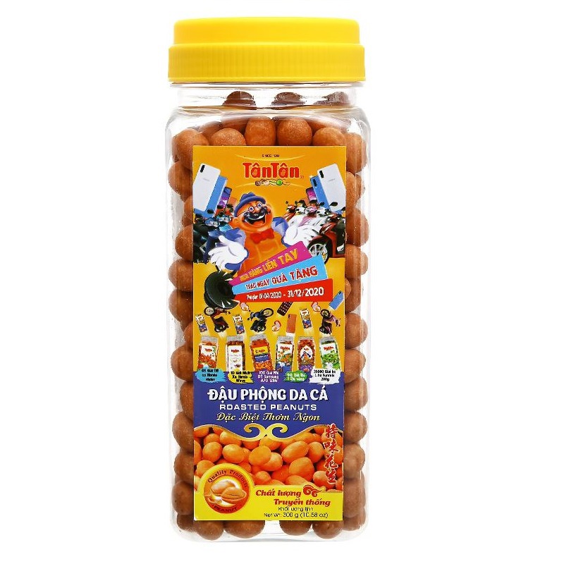 Đậu phộng da cá Tân Tân 300g