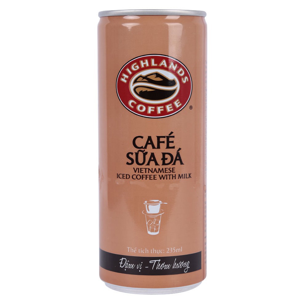 Cà phê Sữa Highland lon 185ml