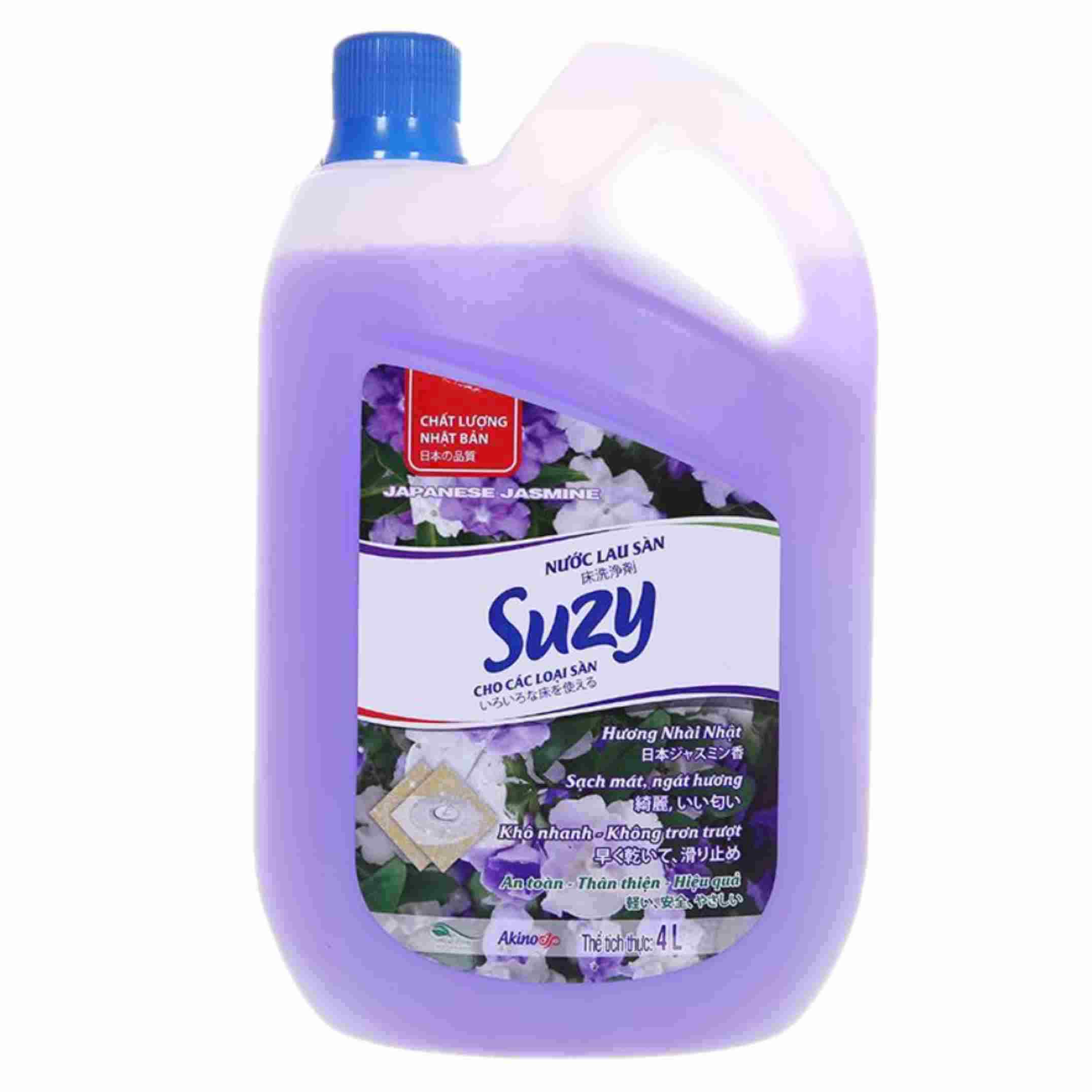 Nước lau sàn SUZY hương nhài Nhật 4L