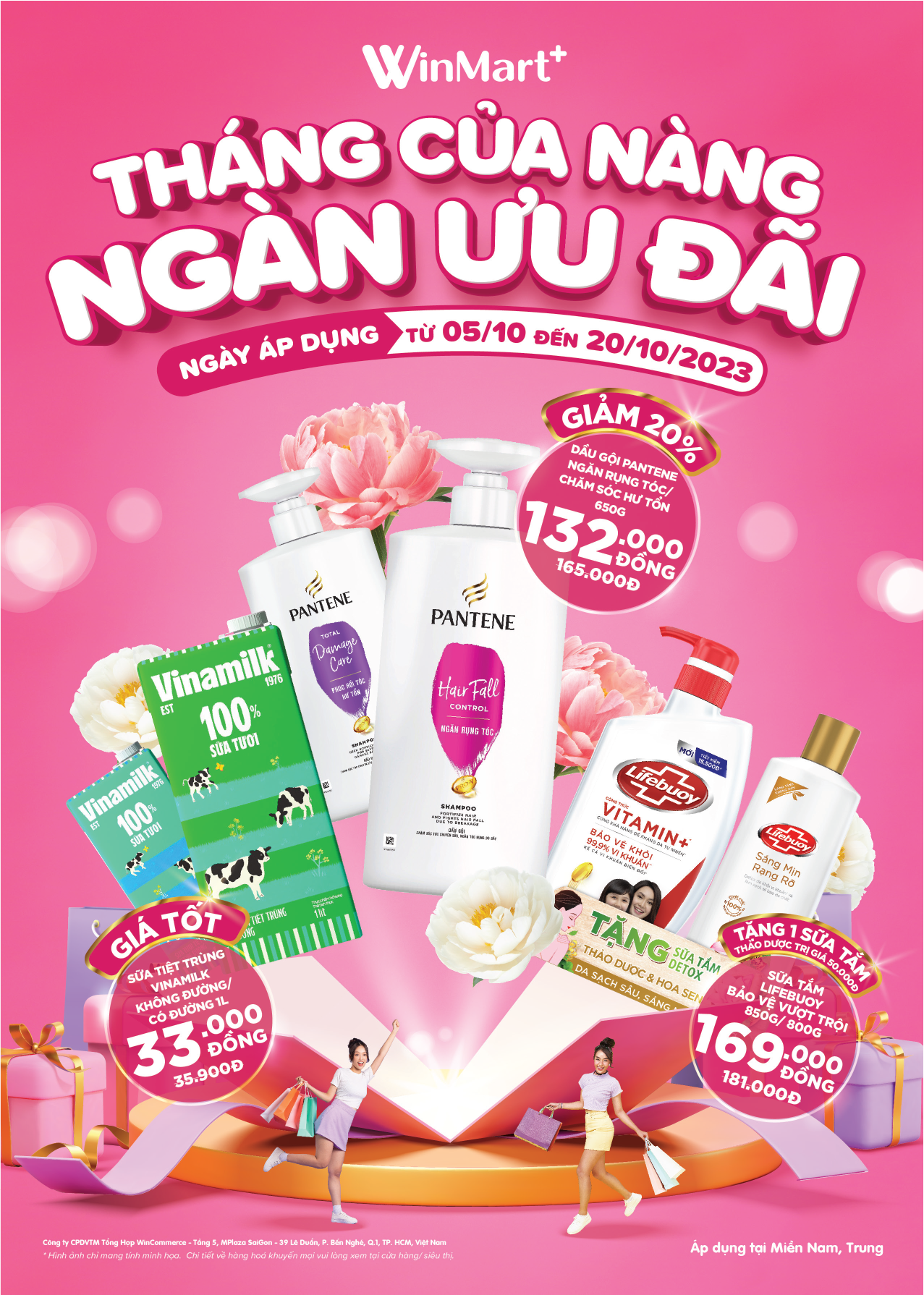 Cẩm Nang Mua sắm WinMart Plus từ 5/10- 20/10 khu vực Miền Trung, Miền Nam