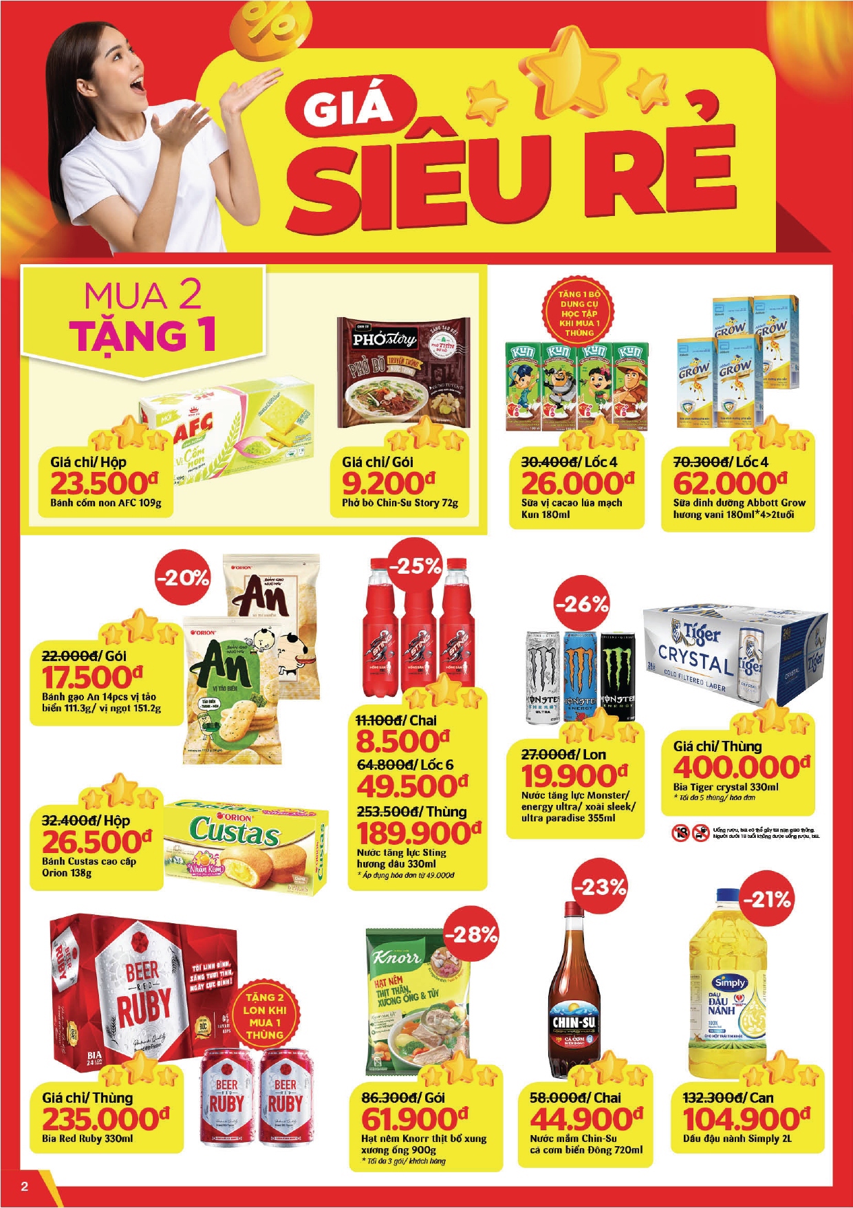 Cẩm Nang Mua sắm WinMart Plus từ 14/03 - 27/03 khu vực Miền Bắc