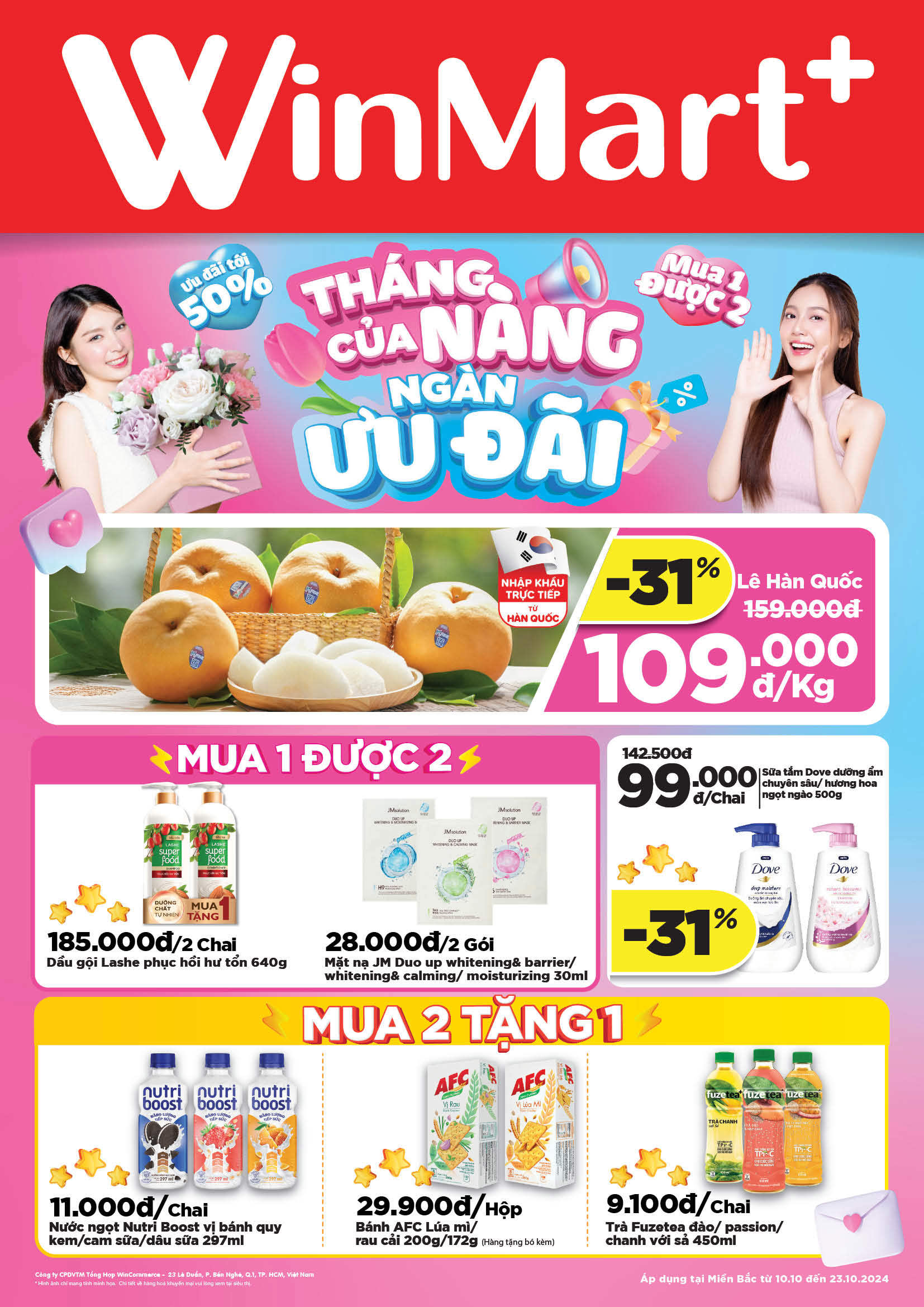 Cẩm Nang Mua sắm WinMart Plus từ 10/10-23/10 khu vực Miền Bắc_UrBan