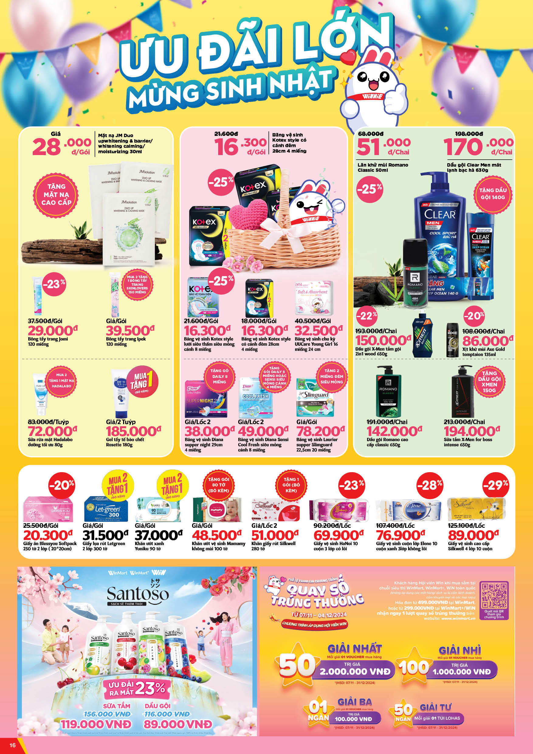 Cẩm Nang Mua sắm WinMart Plus từ 21/11 - 04/12 khu vực Miền Nam, Miền Trung_WinLife