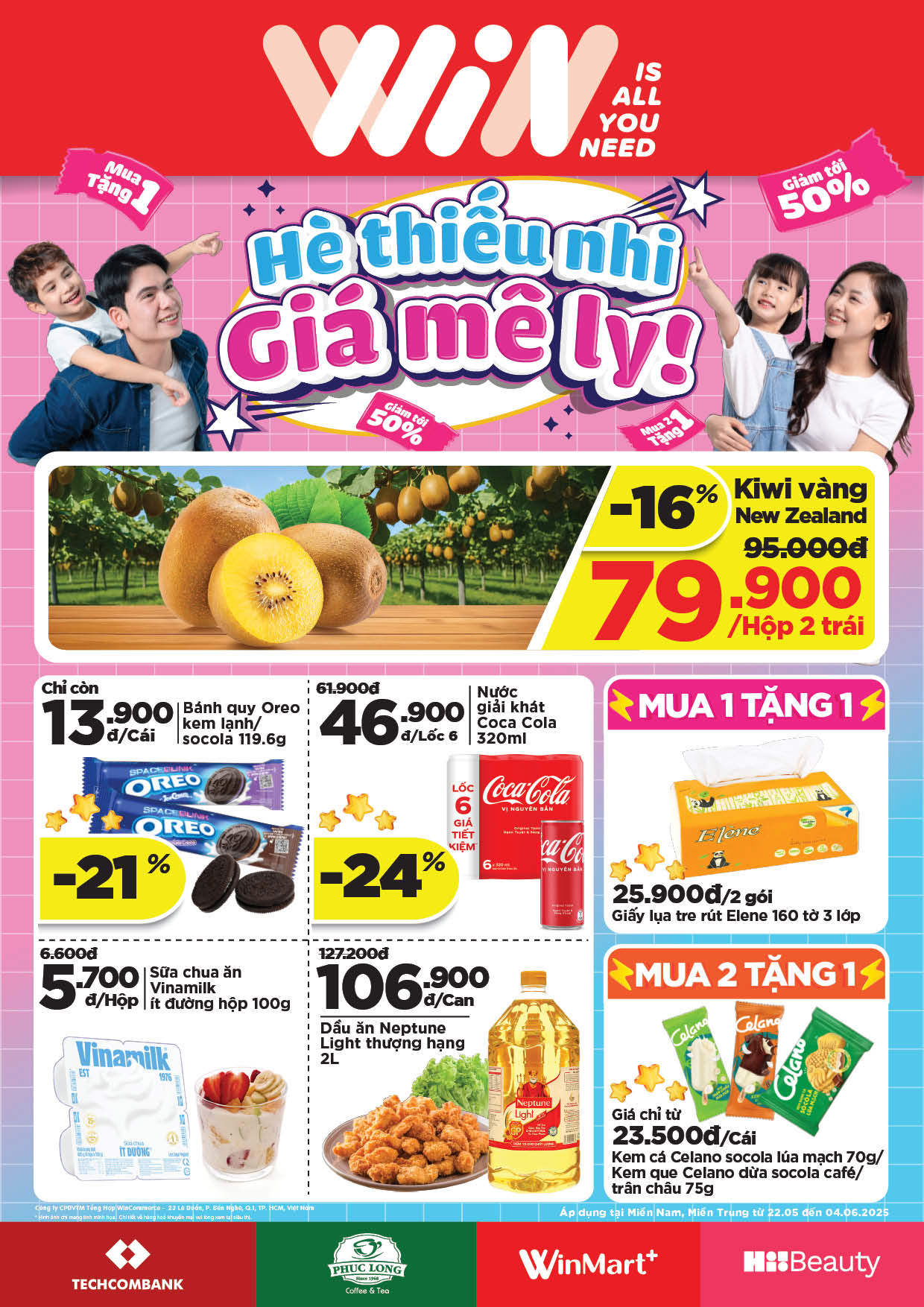 Cẩm Nang Mua sắm WinMart Plus từ 22/05/2025 - 04/06/2025 khu vực Miền ...